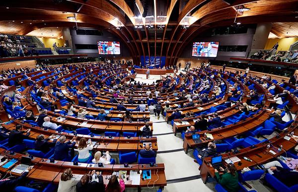 La delegació del Consell General a l’APCE, present a la sessió d ...