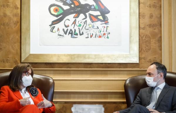 Espot i Grynspan coincideixen que la Cimera és un espai de diàleg sobre ... Espot i Grynspan coincideixen que la Cimera és un espai de diàleg sobre ...