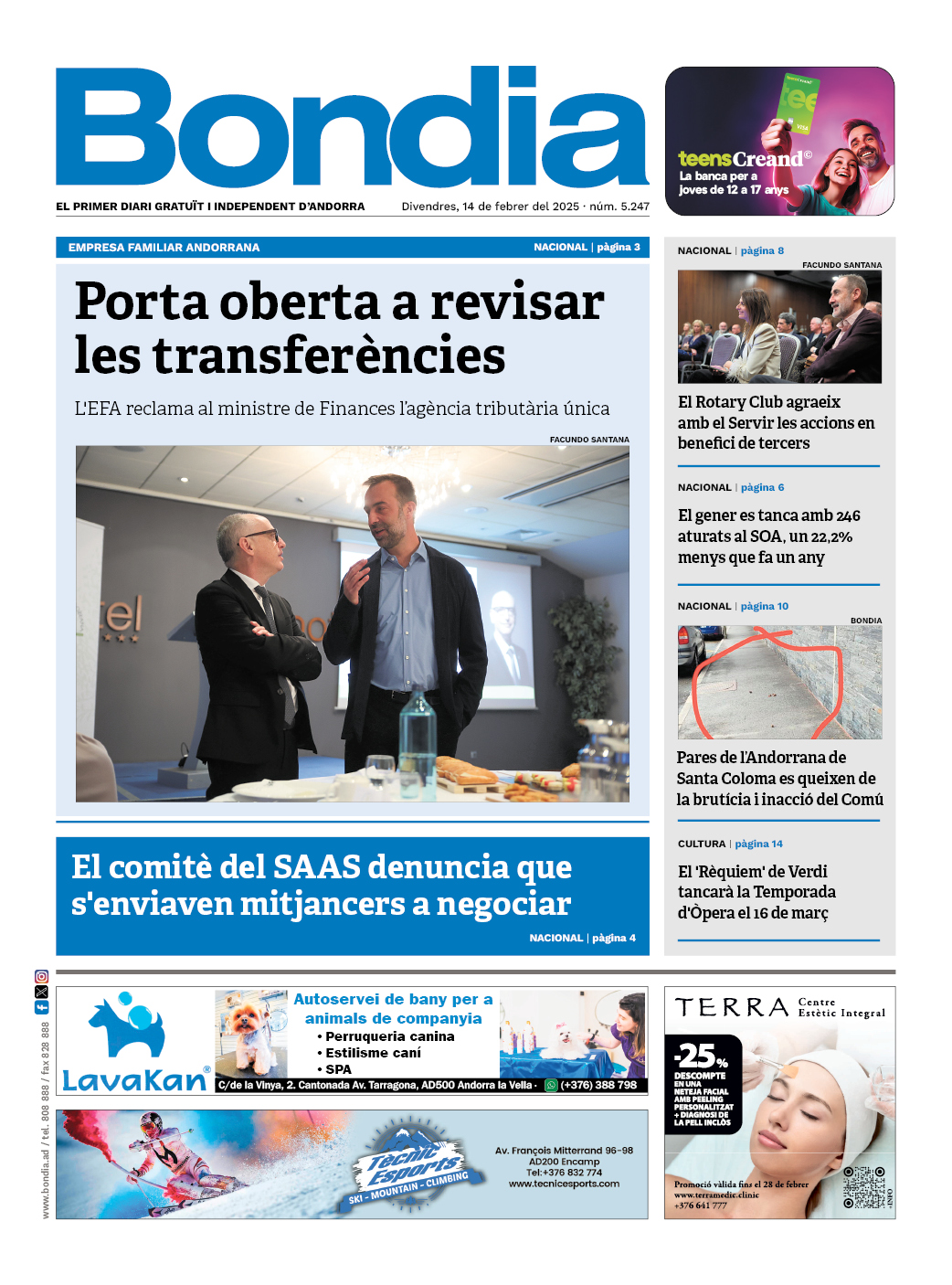 Nova banca electrònica e-Crèdit de Crèdit Andorrà | Bondia